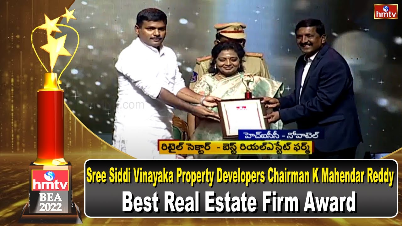 Sree Siddi Vinayaka Property Developers Chairman K Mahendar Reddy ...