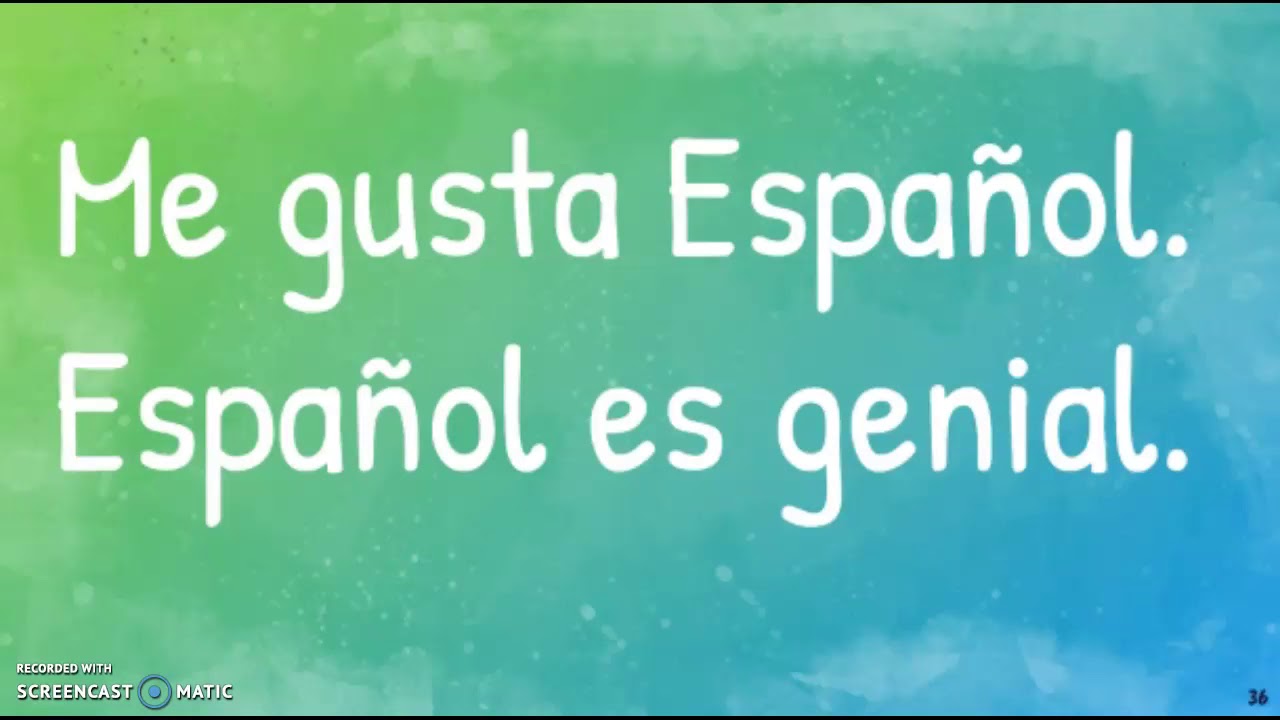 Español es Genial - YouTube