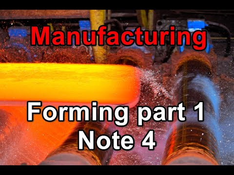 Manufacturing: Note 4 Forming part 1 - YouTube