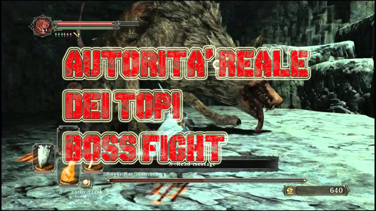 DARKSOULS 2 (SOTFS) AUTORITà REALE DEI TOPI BOSS FIGHT - YouTube