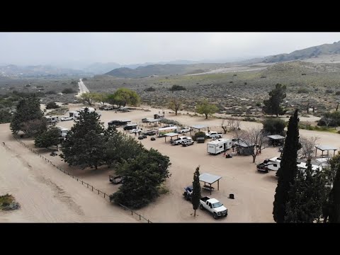 Gorman California HD Drone - YouTube