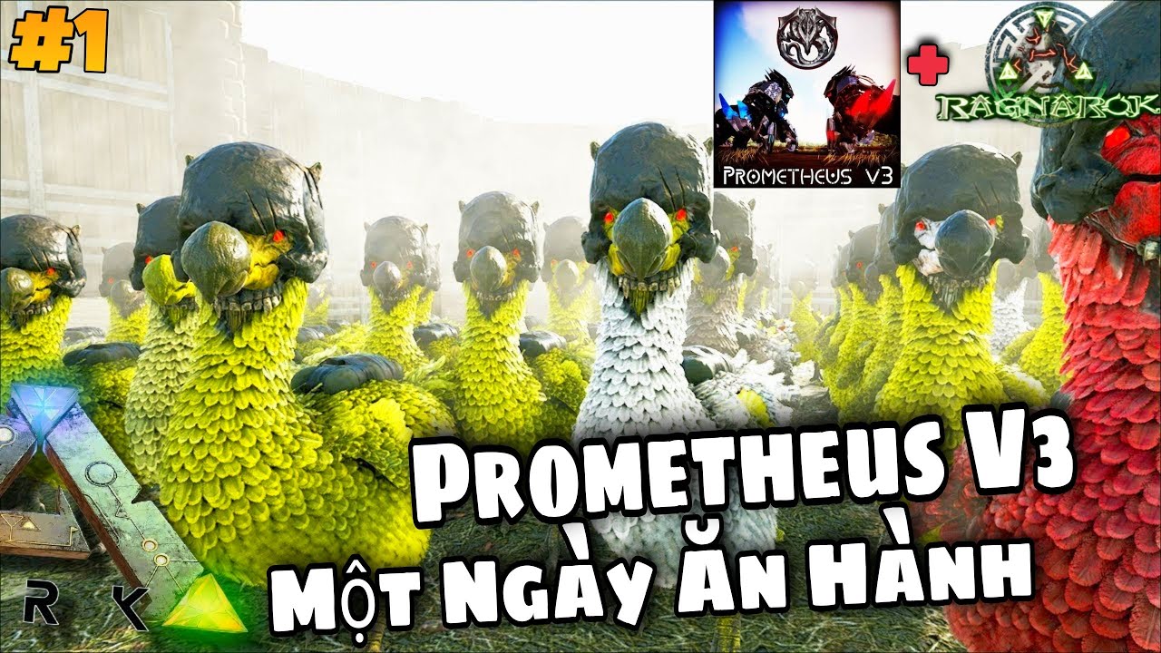 Ark Ragnarok Mod: #1 | Trở Lại Ragnarok Phá Đảo Mod Prometheus V3 - Ark ...