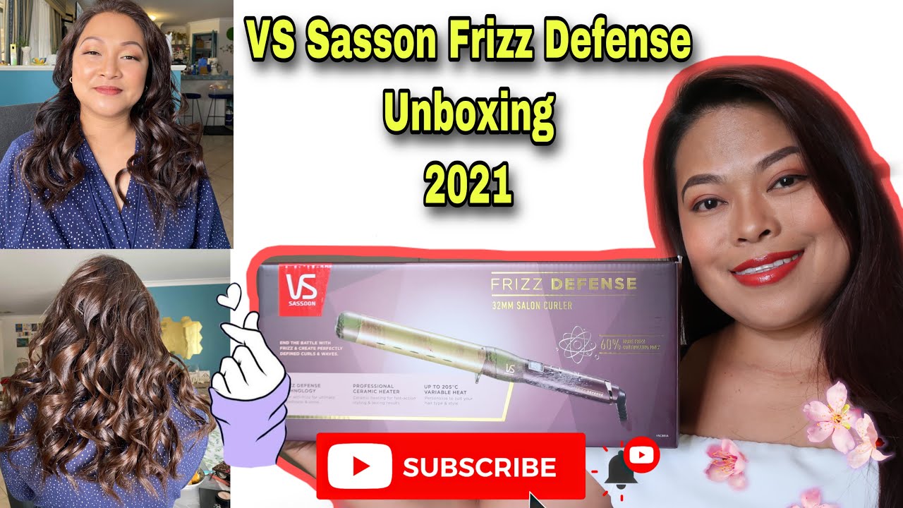 VS Sasson Frizz Defense Unboxing 🇦🇺 2021 - YouTube