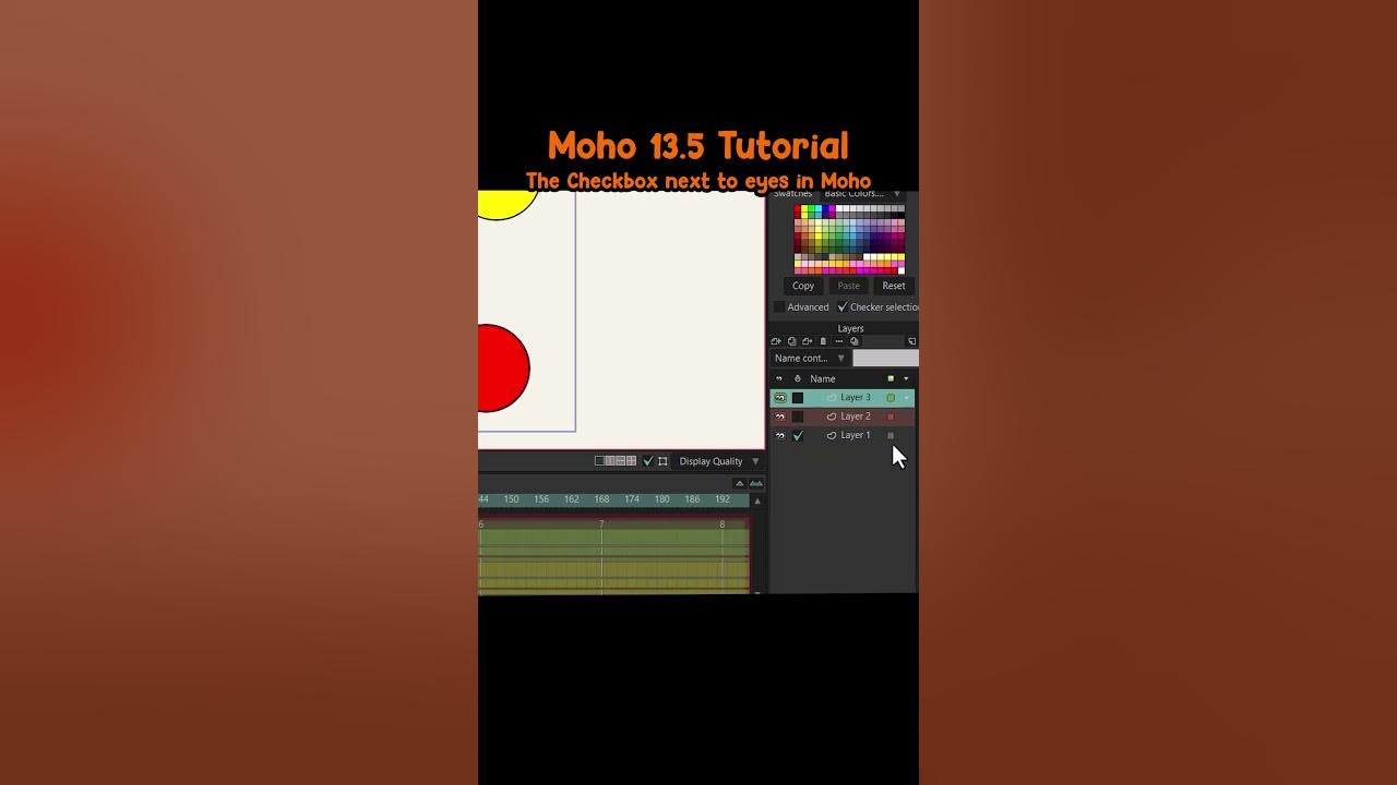 What is the Checkbox next to eyes | Moho 13.5 Tutorial - YouTube