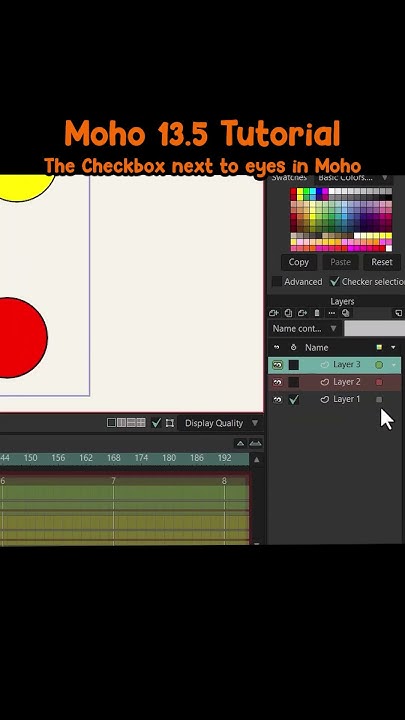 What is the Checkbox next to eyes | Moho 13.5 Tutorial - YouTube