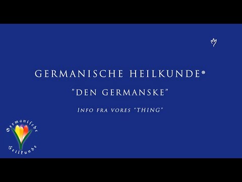 At formidle Germanische Heilkunde - Vores THING informerer - YouTube