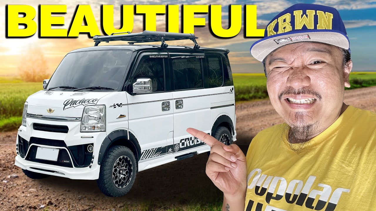 MINIVAN FROM CEBU | Black and White Suzuki Every Wagon | MayorTV - YouTube
