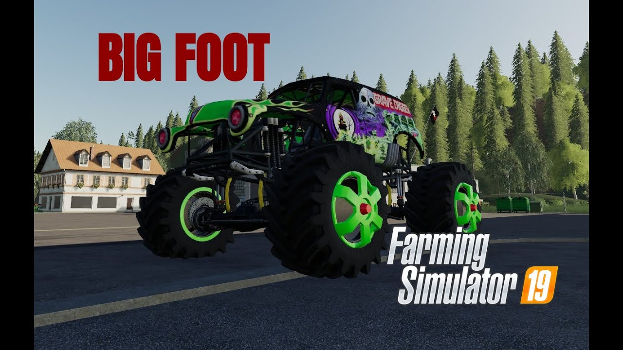 BIG FOOT | APRESENTANDO MODs | FS19 | - YouTube