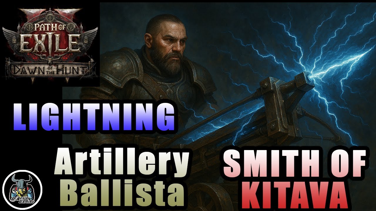 Lightning Artillery Ballista Smith of Kitava Build Update #1 | POE 2 ...