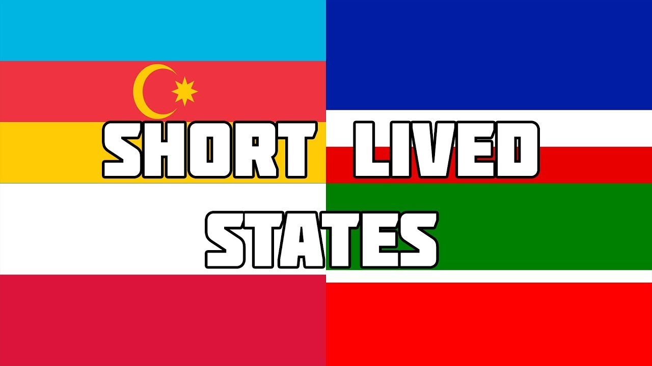 4 Short Lived Countries During The End Of The Soviet Union - YouTube