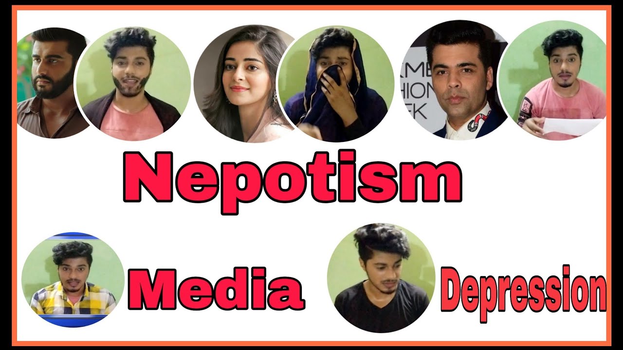 Nepotism | Media | karan johar | ananya pande | arjun kaoor | vines ...