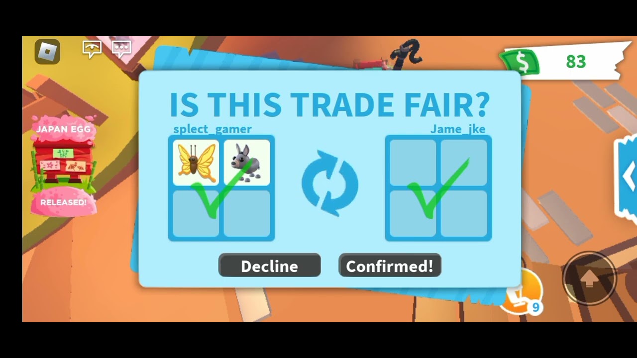 giving my fan pet | adopt me - YouTube