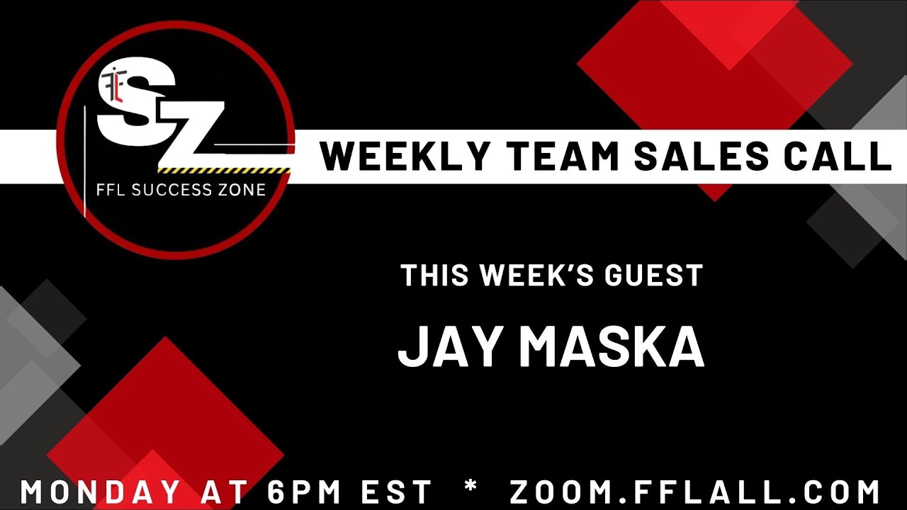 Jay Maska - Monday Night Success Zone Sales Call - YouTube