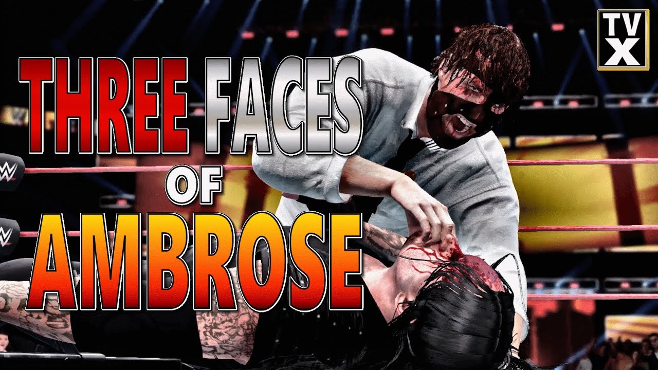 Gimmick Infringement - Three Faces Of Ambrose [WWE 2K18 Gimmick Swap ...