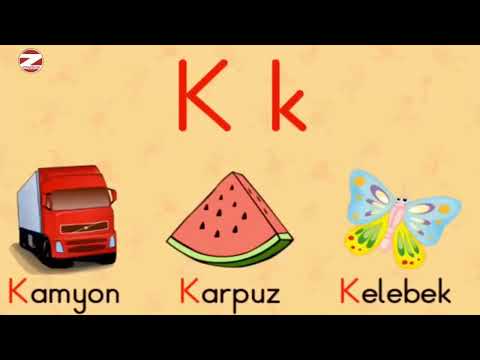 Alfabe abc Harfleri Öğreniyorum 1. Sınıfa hazırlık için harfleri hissettirme ve okuma
