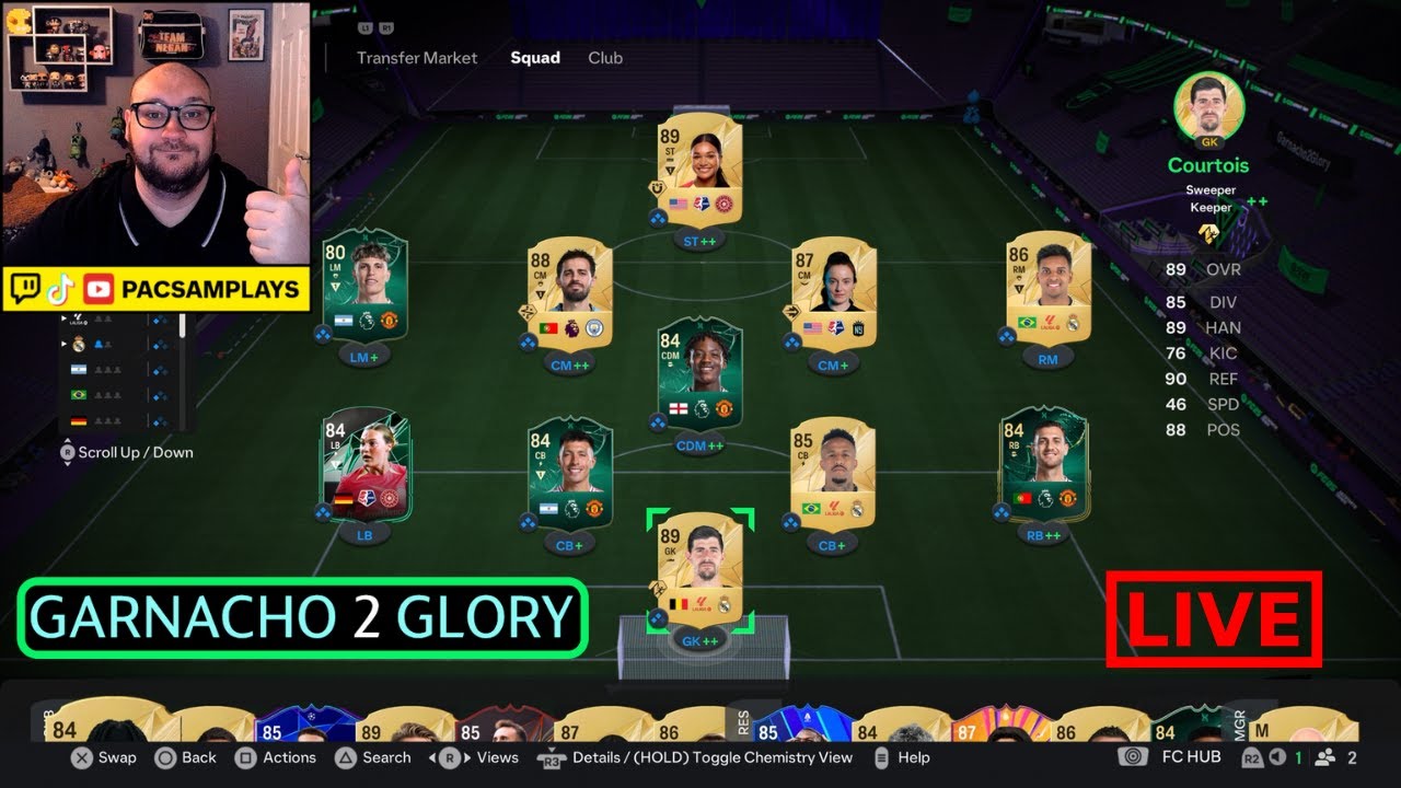 FC25 | DIVISION 3 RIVALS GRIND | GTG LIVE - YouTube