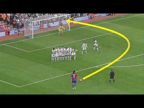 Curved goals that SHOCKED the world - YouTube