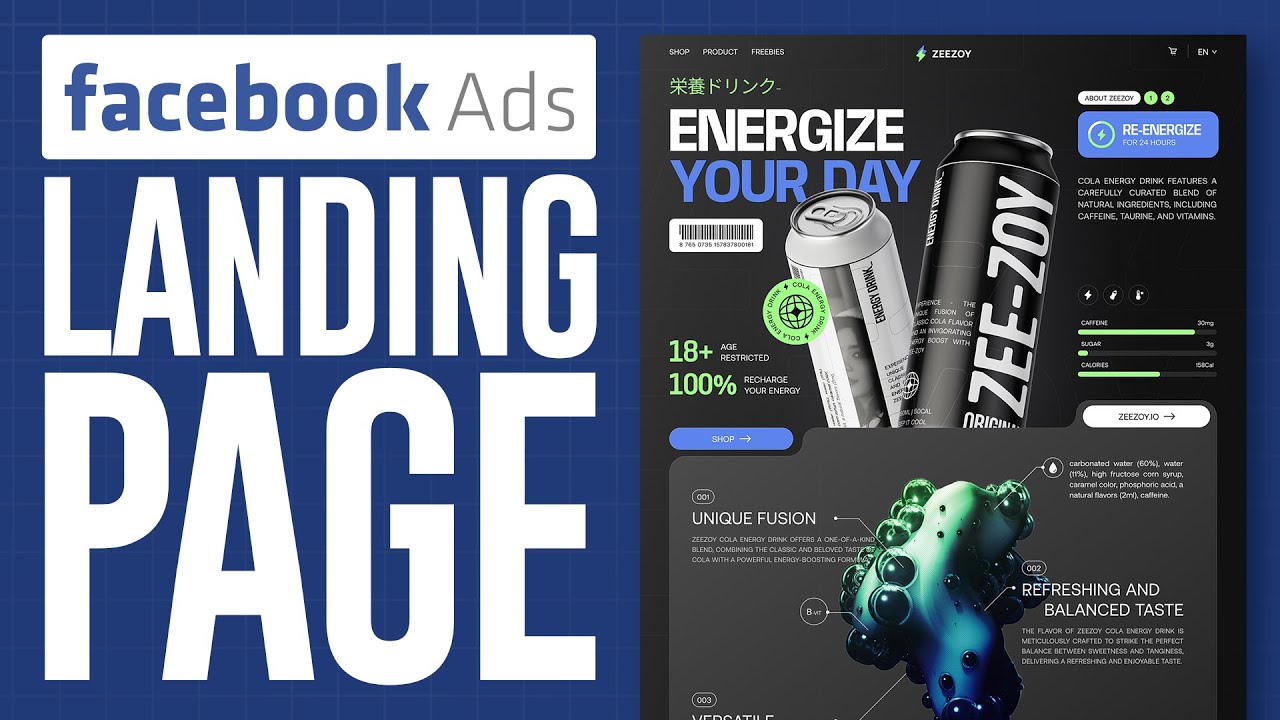 How To Create A Free Landing Page For Facebook Ads (2025) - YouTube