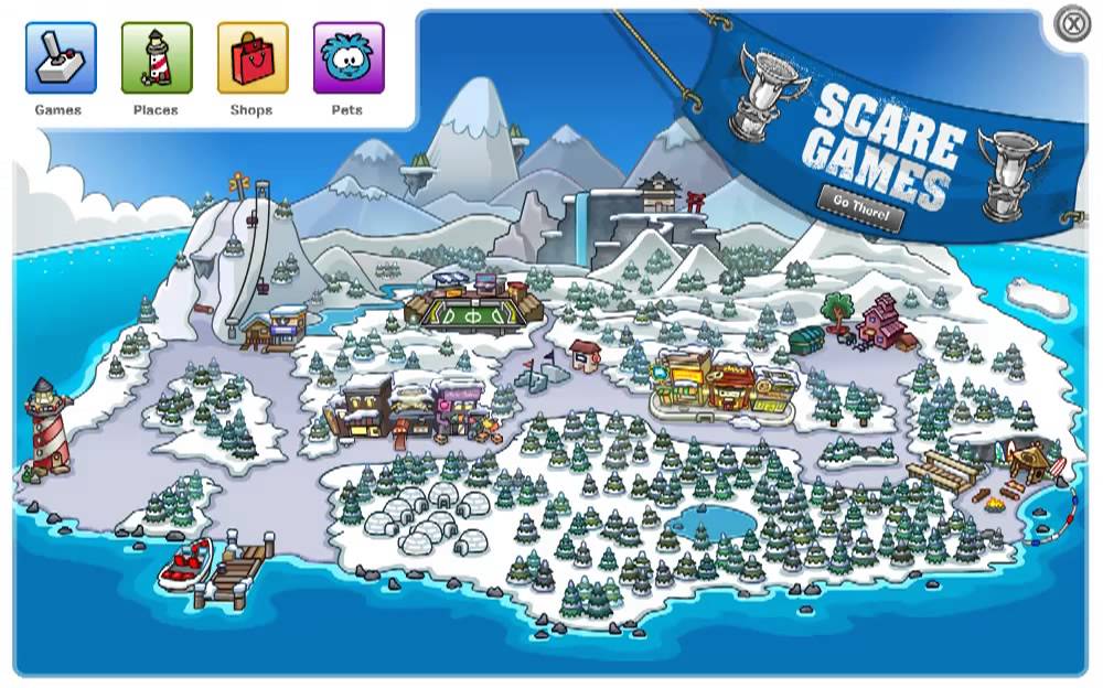 Clubpenguin: Monsters University: "PNK" Team & "JOX" Team Tutorial ...