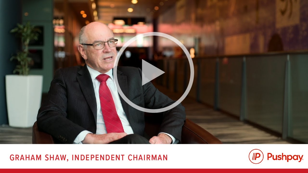 Graham Shaw - Independent Chairman, Pushpay - YouTube
