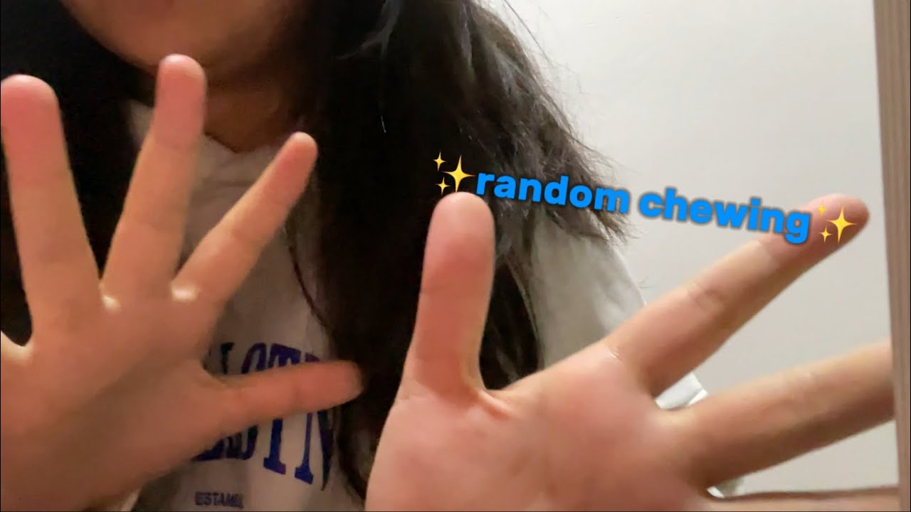 Random things chewing// asmr - YouTube