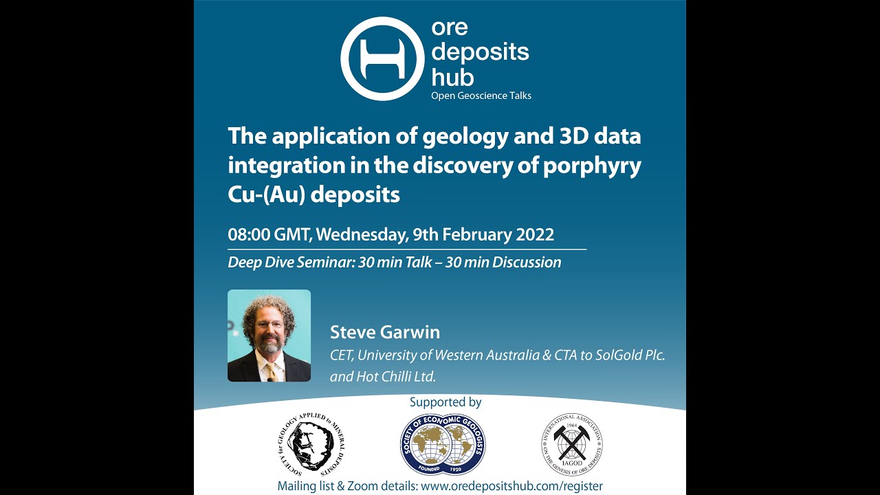ODH 112- Steve Garwin - Application Of Geology & 3D Data In Discovering ...