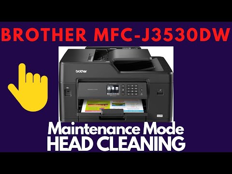 MFC-J3530DW | MFC-J6530DW | MFC-J6730DW | Maintenance Mode | Head cleaning