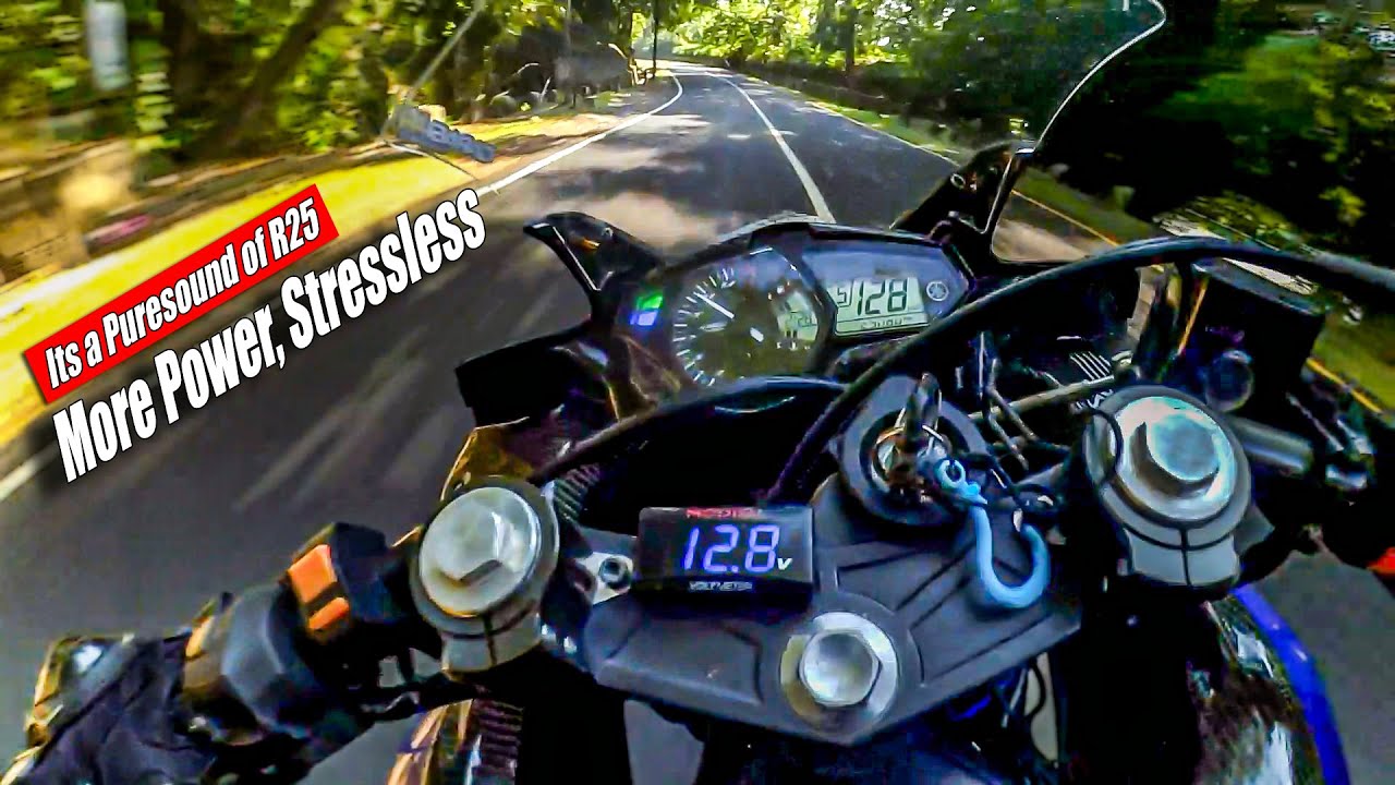 Yamaha R25 Ride for Speed and Healing Time | Pure Sound | Knalpot A3-S ...