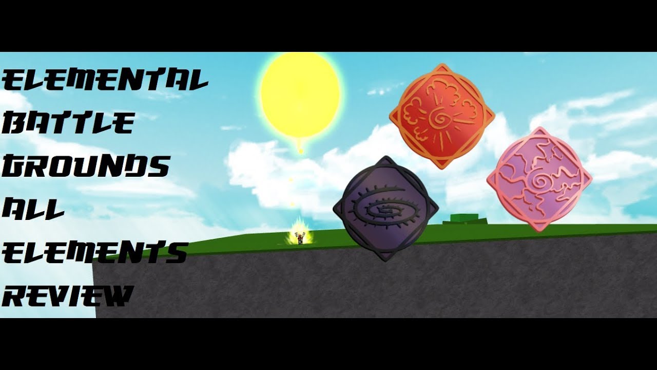 Elemental BattleGrounds All Elements Review - YouTube