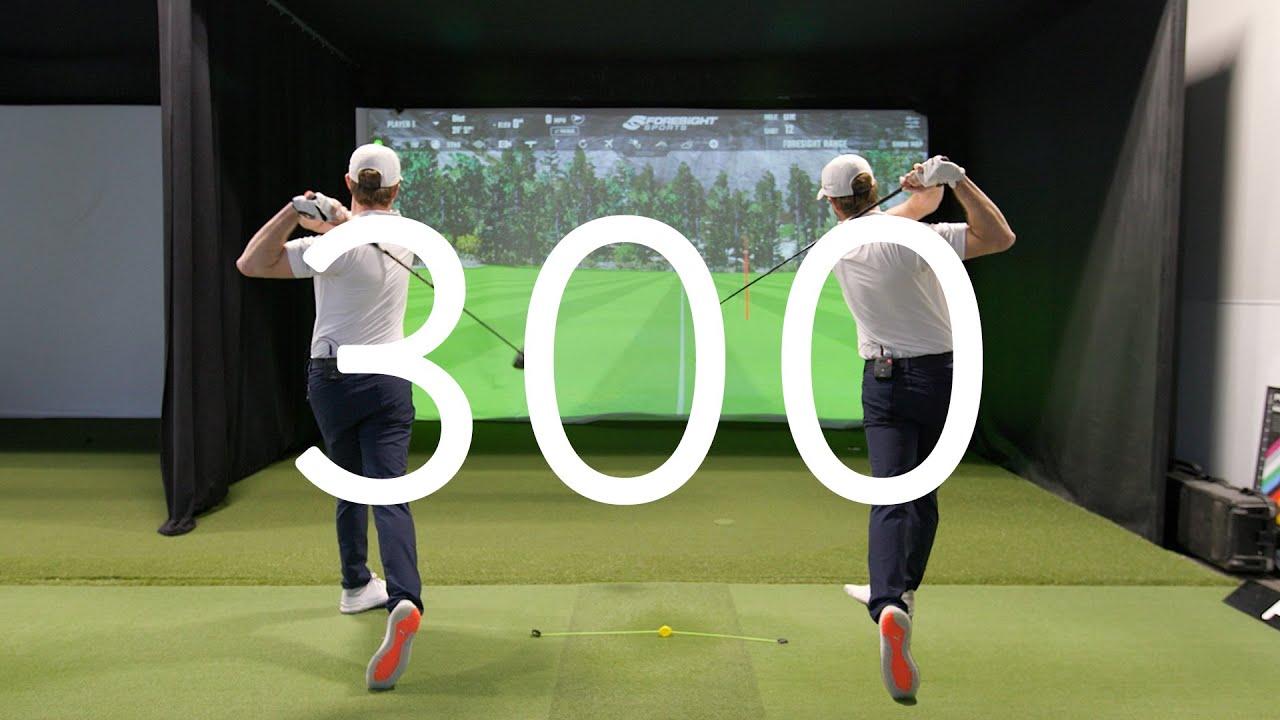 Hitting 300 Yard Drives Right & Left Handed - YouTube