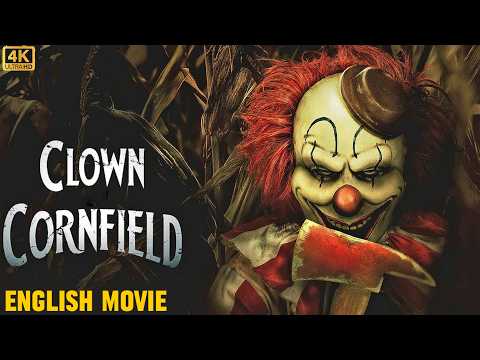 CLOWN CORNFIELD (4k UHD) HOLLYWOOD HORROR THRILLER MOVIE | FULL SCARY FILM IN ENGLISH | FREE MOVIES