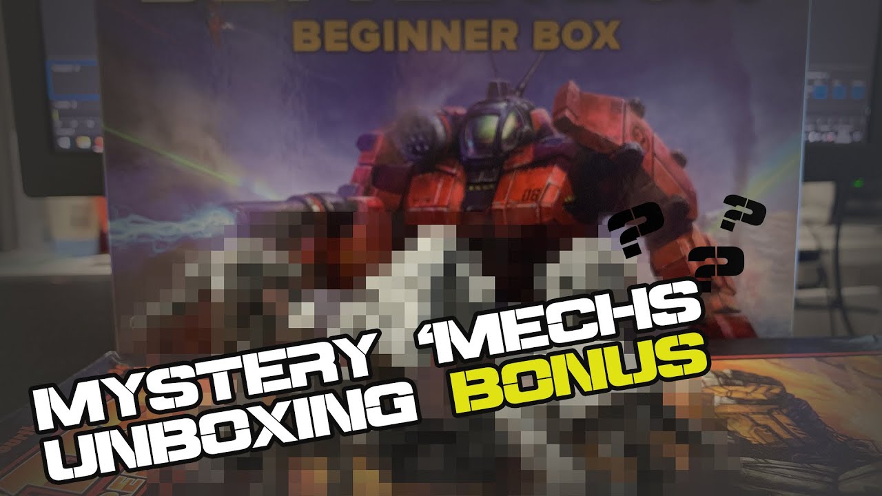 BattleTech Random 'Mech Bonus Unboxing - YouTube
