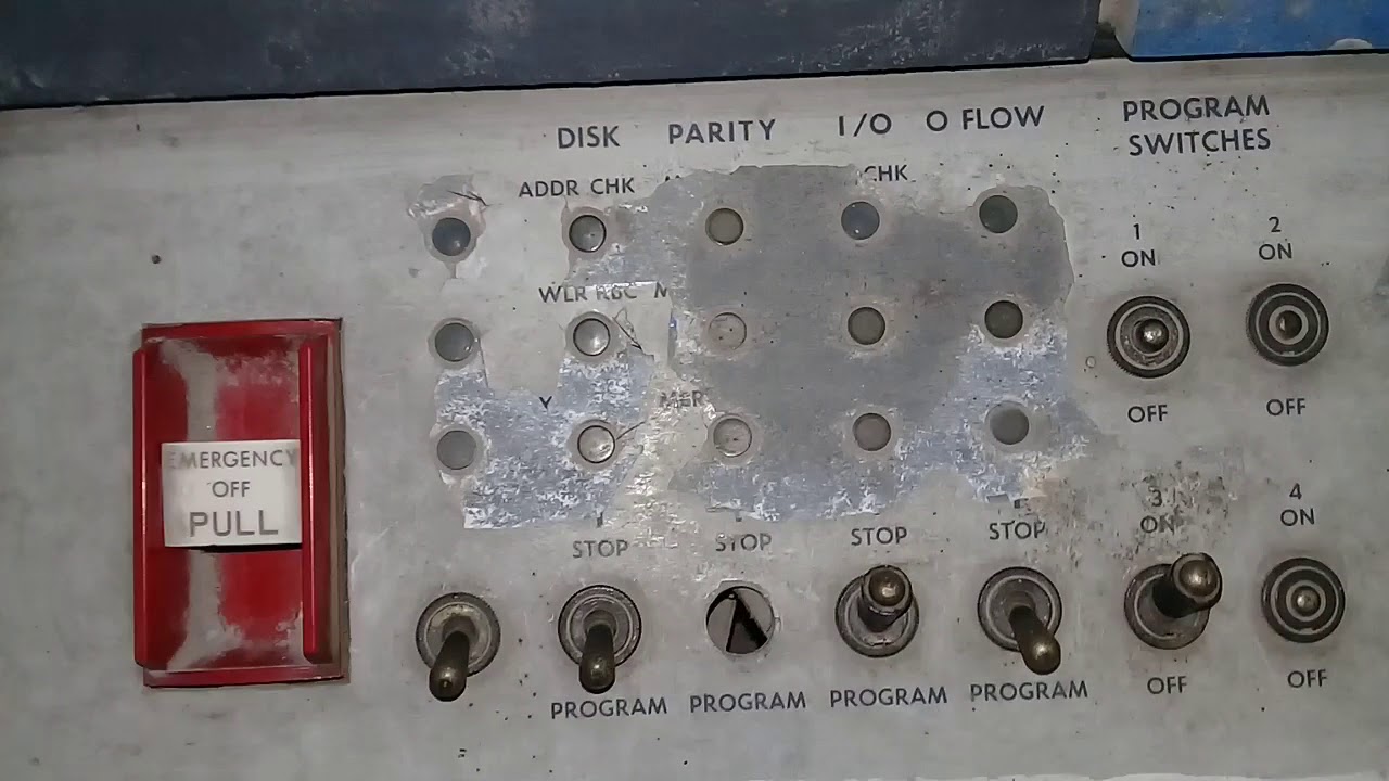 IBM 1620 computer by Imrul Sadat - YouTube