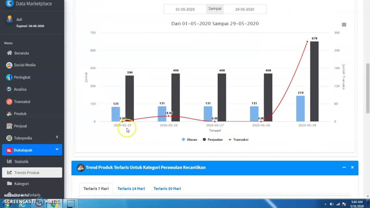 tools riset produk marketplace gratis 2020 - YouTube