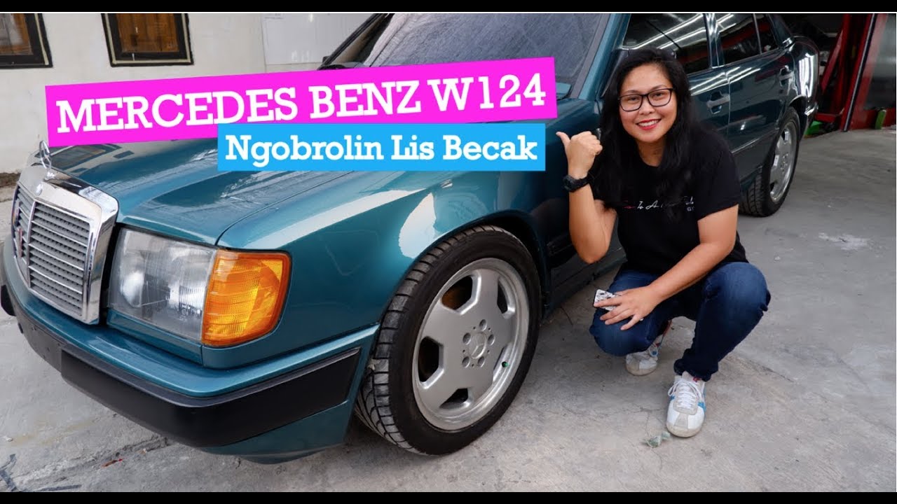 MERCY BOXER LIS BECAK - Mesinnya masih karburator loh... - YouTube