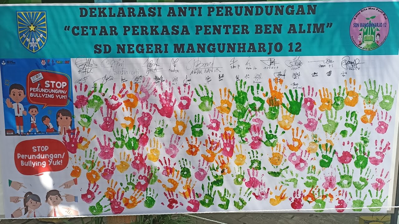 Sosialisasi dan Penandatanganan Deklarasi Anti Perundungan SD Negeri ...