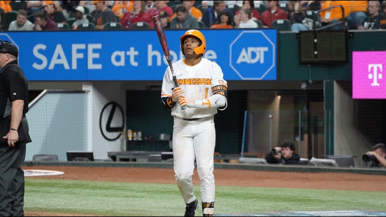 Tennessee Baseball's New Career Home Run Leader! | Christian Moore in ...