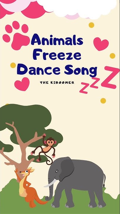 Animals Freeze Dance Song | The Kiboomers #shorts - YouTube