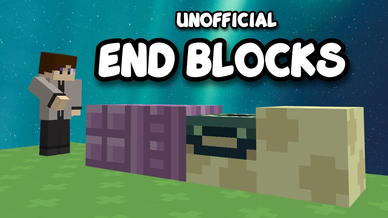 Bloxd.io Unofficial End Blocks - YouTube
