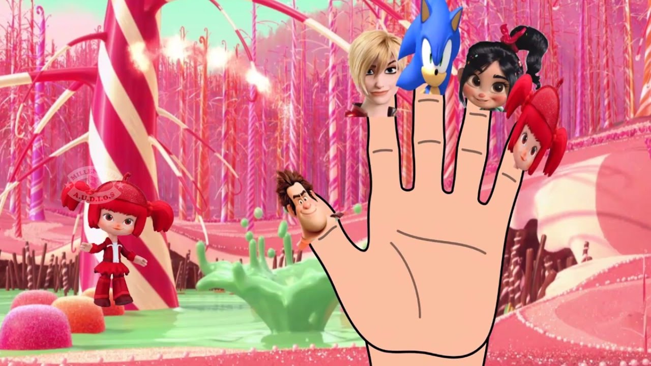 Daddy Finger | Finger Family Song | 3D Animation Finger Family Nursery ...