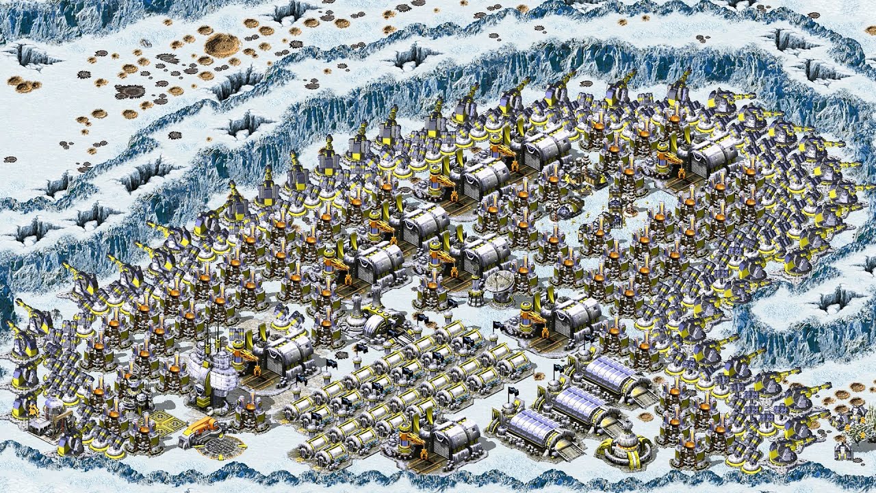 Yuri's Revenge Red Alert 2 Arctic Twist NEw 2025 Map Super Extra Hard ...