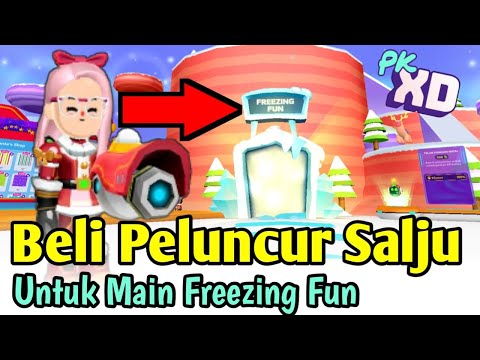 PK XD BELI PELUNCUR SALJU UNTUK MAIN FREEZING FUN | PK XD | PUTRI ISTI