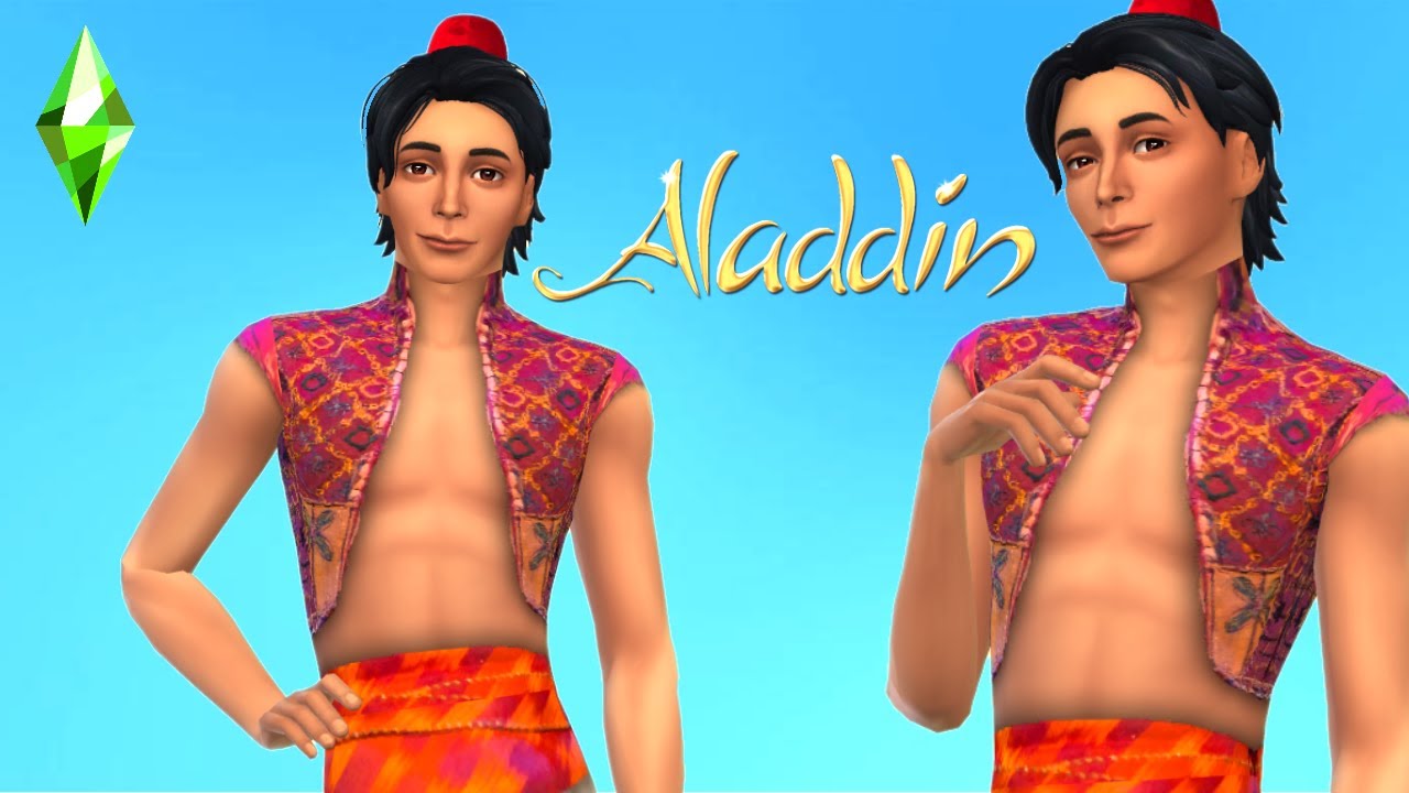Aladdin : Sims 4 I Create a Sim - YouTube