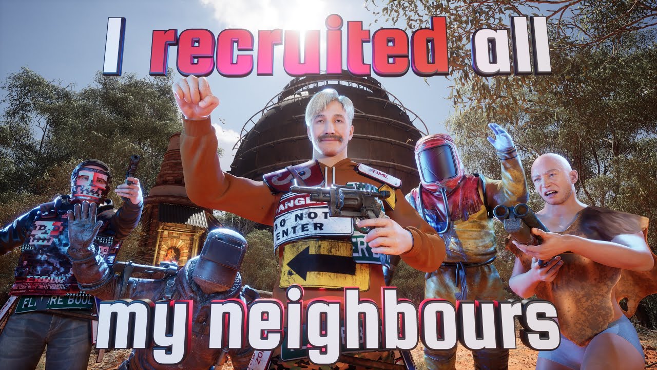 My neighbors didn't know I was cool like that - Modded Rust - YouTube