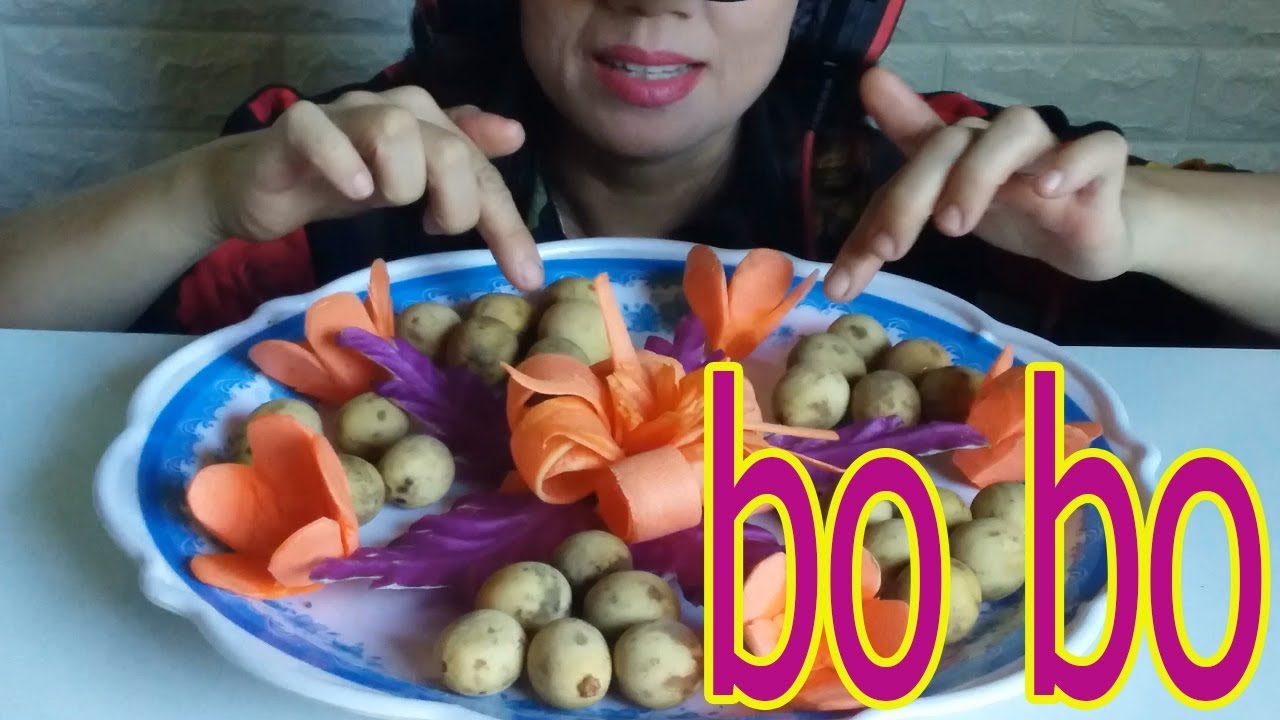 ASMR eating left bobo exotic sounds no talking VI ASMR - YouTube