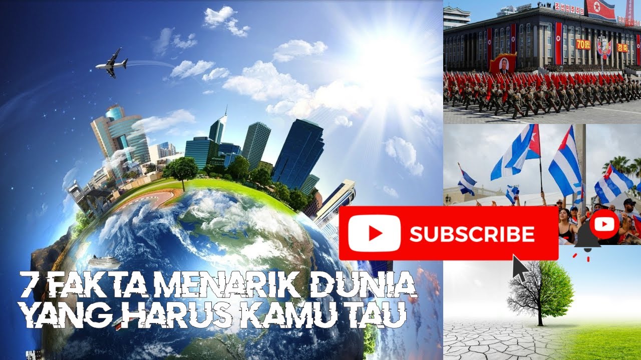 7 FAKTA MENARIK DUNIA YANG HARUS KAMU TAHU - YouTube