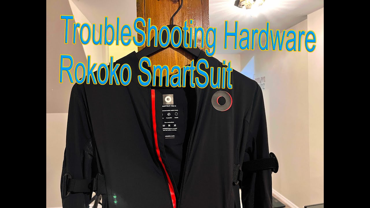 Troubleshooting Rokoko Studio SmartSuit Pro 2 - YouTube