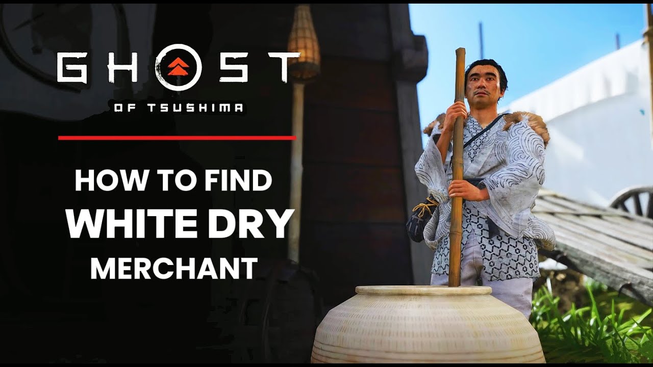 How To Find White Dye Merchant | Ghost of Tsushima - YouTube