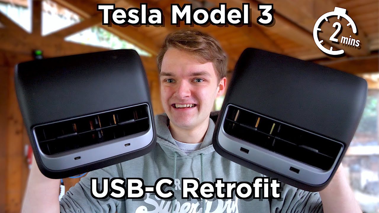 USB-C Retrofit im TESLA Model 3 in 2min.! - Ausführliches ...
