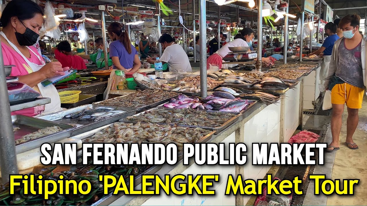 FILIPINO PALENGKE - MARKET TOUR in Pampanga Philippines | New San ...
